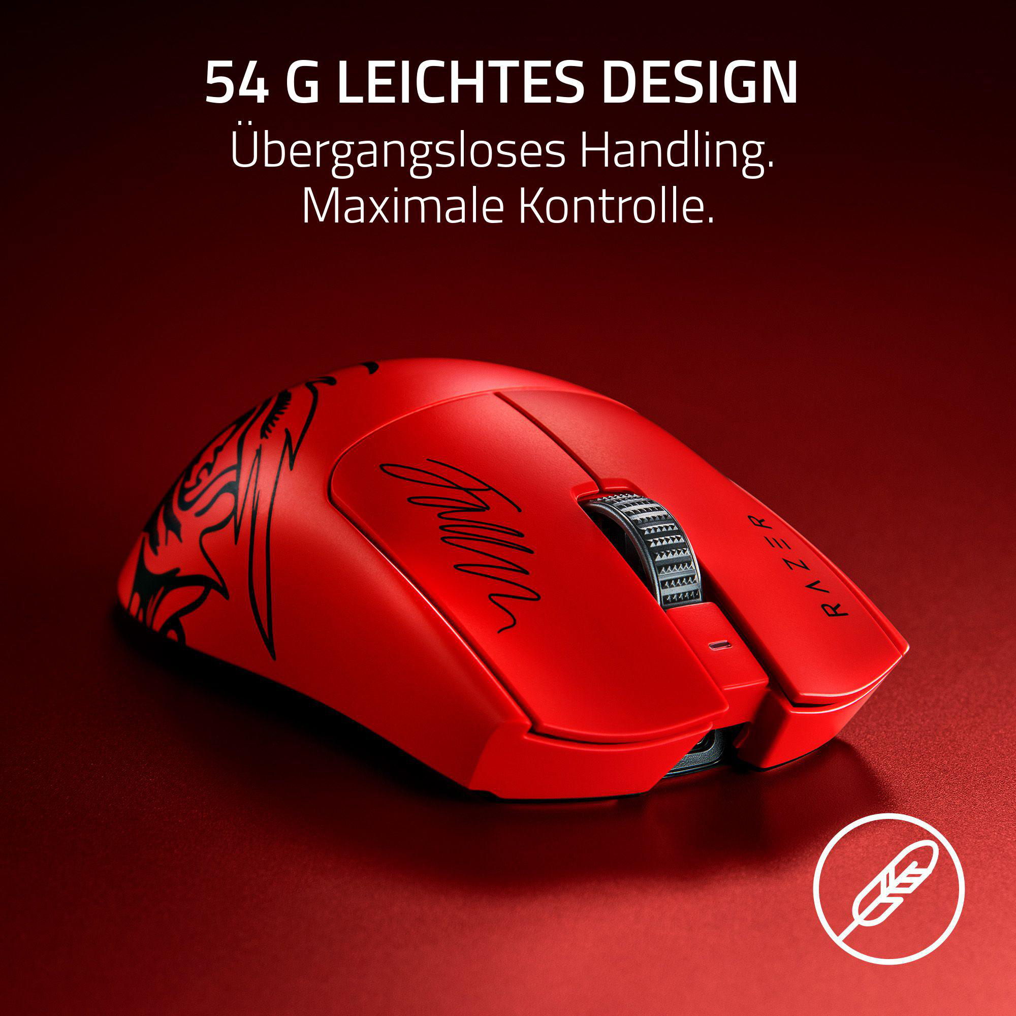 RAZER Viper V3 Pro | Faker Edition Gaming-Maus, Rot Gaming Mäuse ...