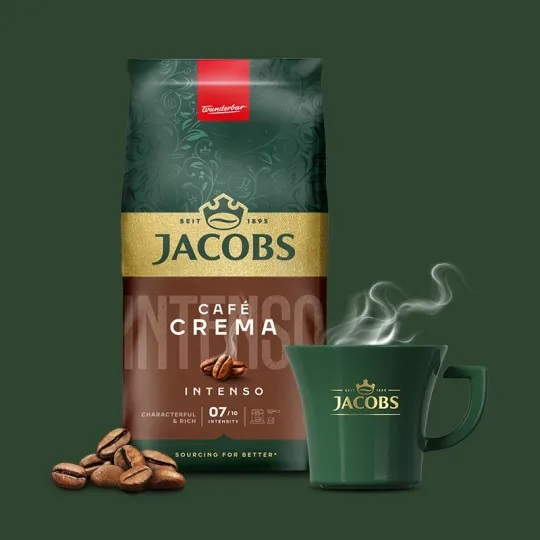 Kawa ziarnista JACOBS Crema Intenso 1kg | MediaMarkt
