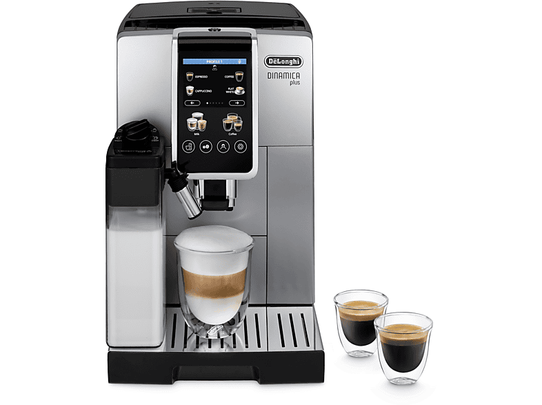 DE-LONGHI Dinamica Plus ECAM380.85.SB automata tejtartályos kávégép ...