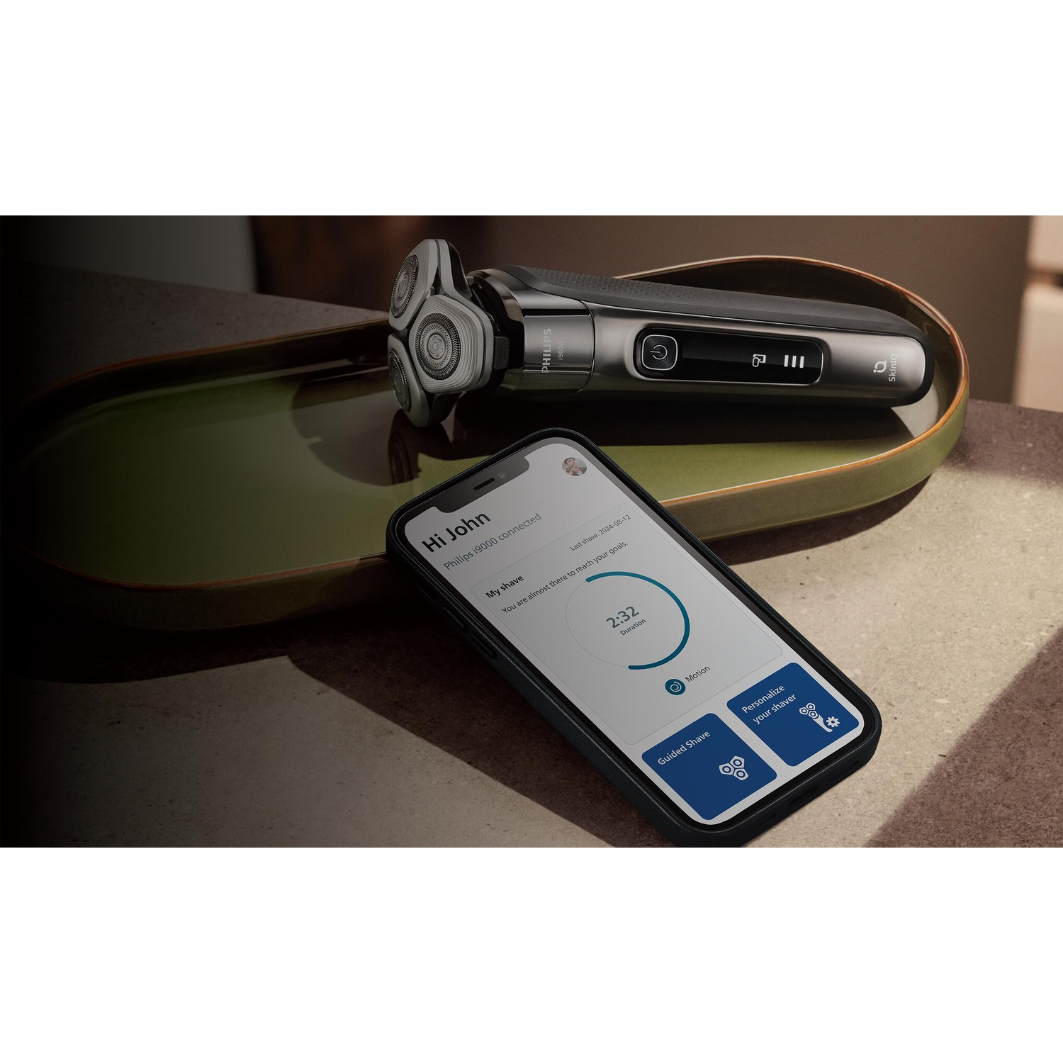 PHILIPS Shaver i9000 X9003/30 Scheerapparaat Blauw