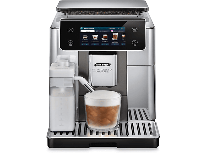 DE-LONGHI PrimaDonna Aromatic ECAM630.75.TSM automata tejtartályos ...