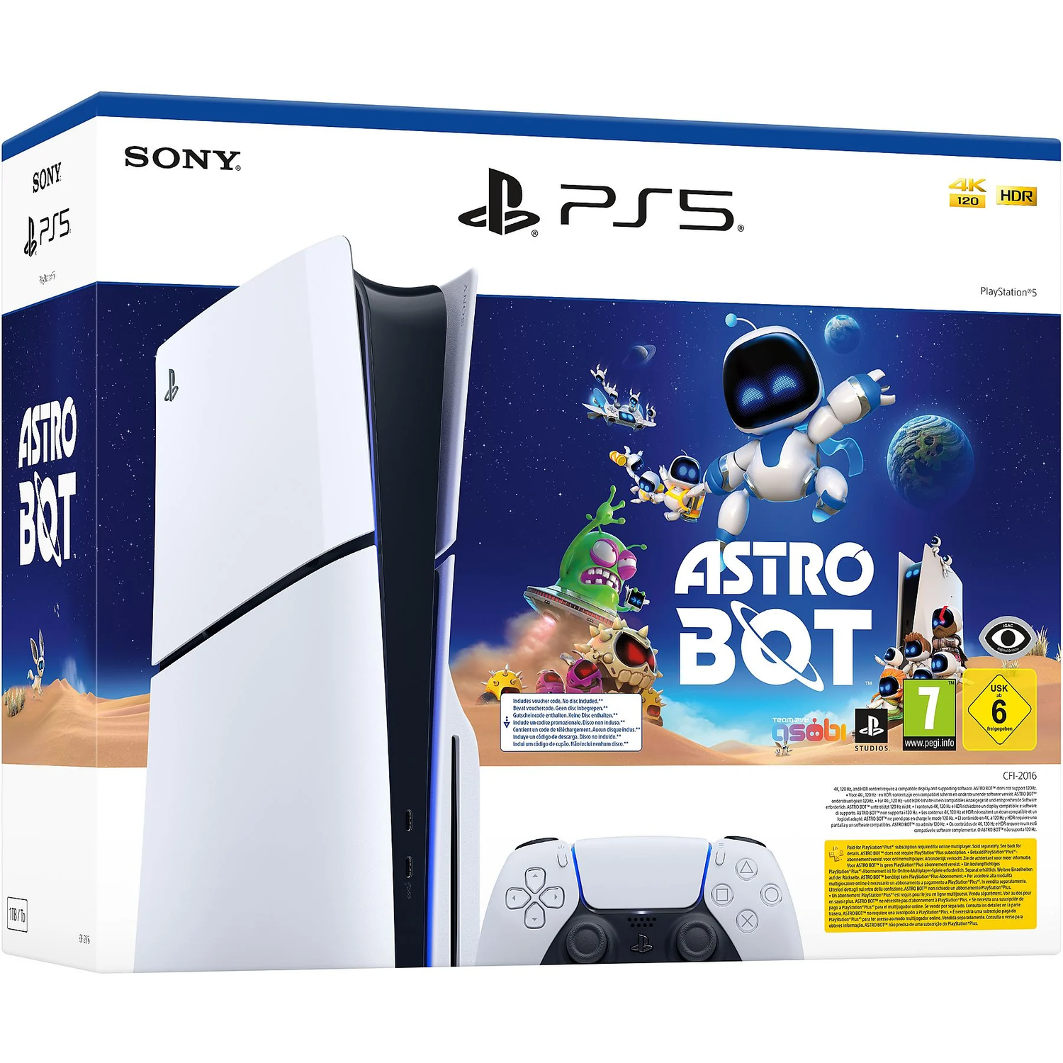 PLAYSTATION PS5 Slim 1 TB | Disk Edition + Astro Bot | MediaMarkt