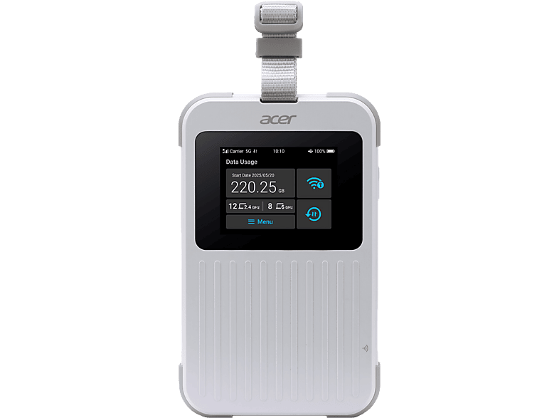 ACER Connect M6E 5G Mobile WiFi Tragbarer WLAN-Router 9.6 Gbit/s ...