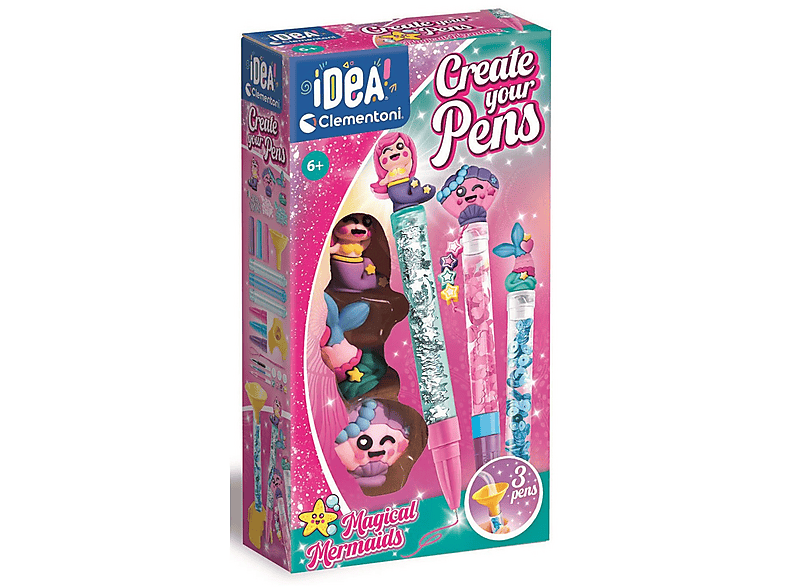 Penne CLEMENTONI Mini Lab Penne Mermaid | MediaWorld.it