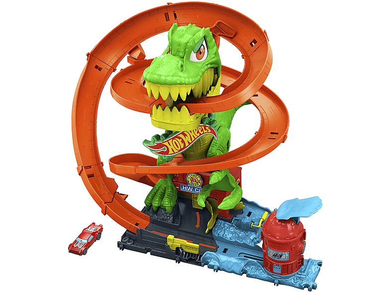 MODELLINO AUTO MATTEL HWCITY T-Rex Bat. Infuoc. | MediaWorld.it