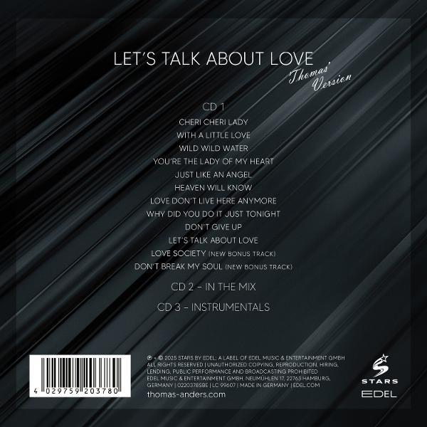 Thomas Anders | ... sings Modern Talking: Let's Talk About Love - (CD ...