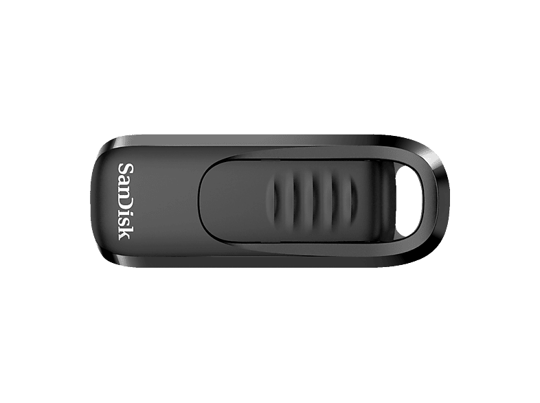 SANDISK Ultra® Slider USB-Type-C™ USB Stick, 512 GB, 400 MB/s, Schwarz ...