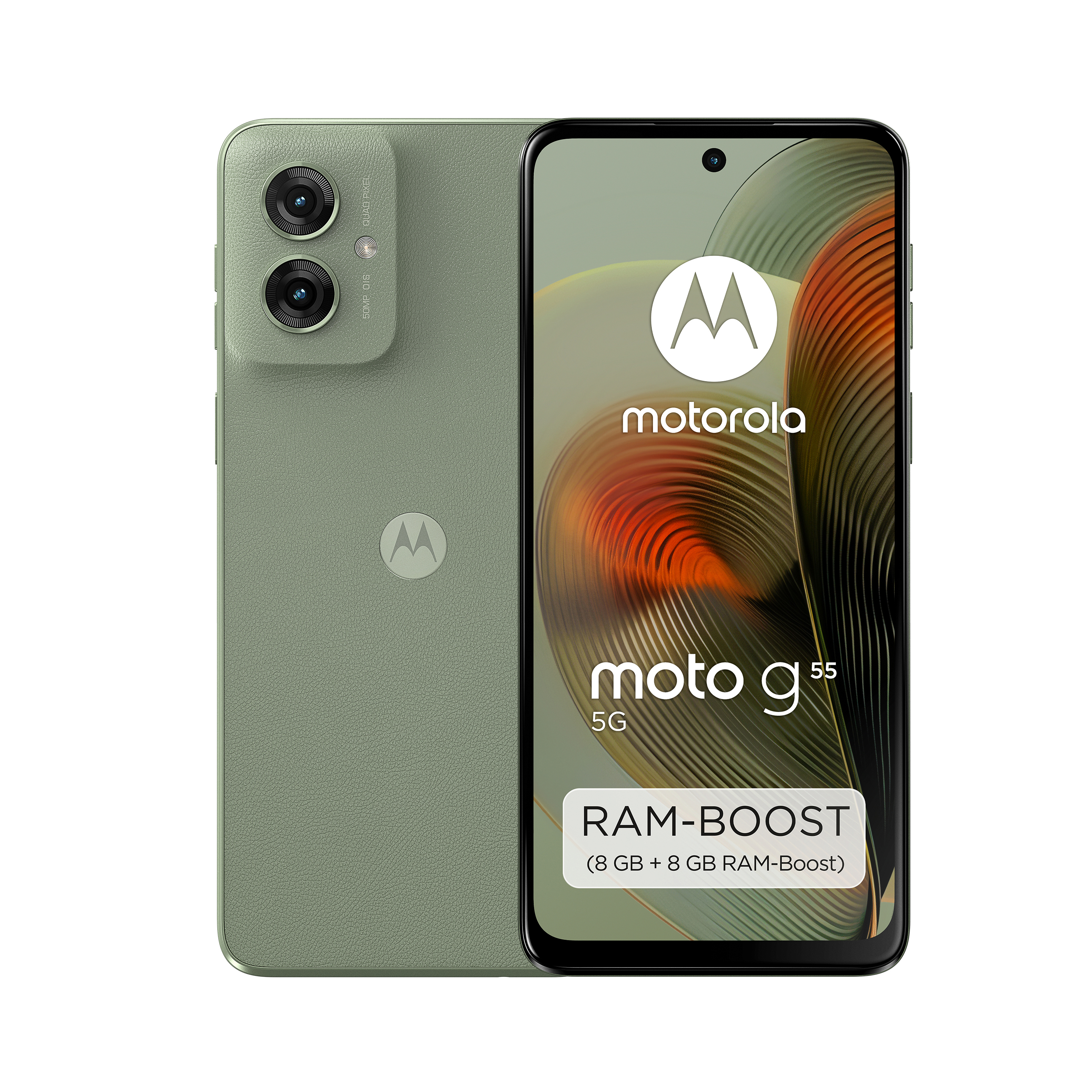 MOTOROLA moto g55 5G 256 GB Smoky Green Dual SIM 256 Smoky Green Ja ...