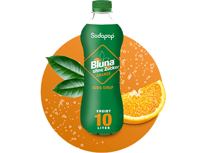 SODAPOP Bluna Orange ohne Zucker Sirup 500ml online kaufen | MediaMarkt
