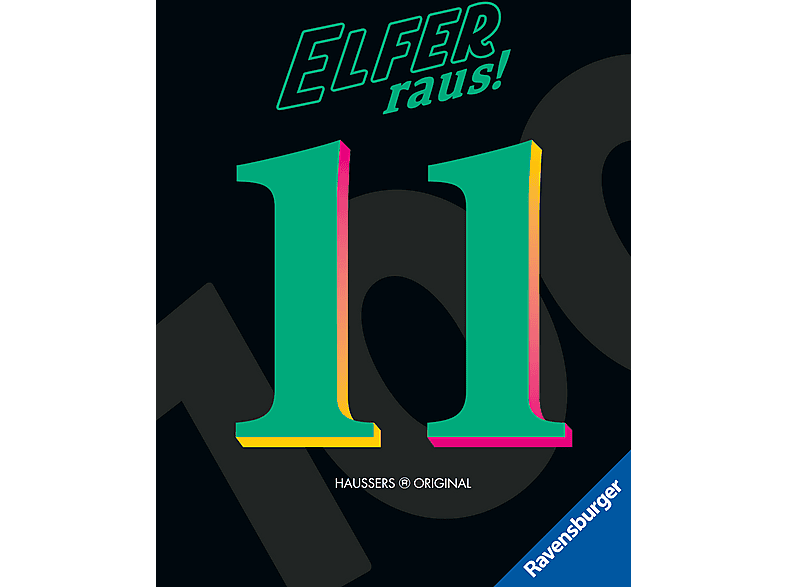 RAVENSBURGER Elfer raus! 100 Jahre Jubiläumsedition Kartenspiel ...