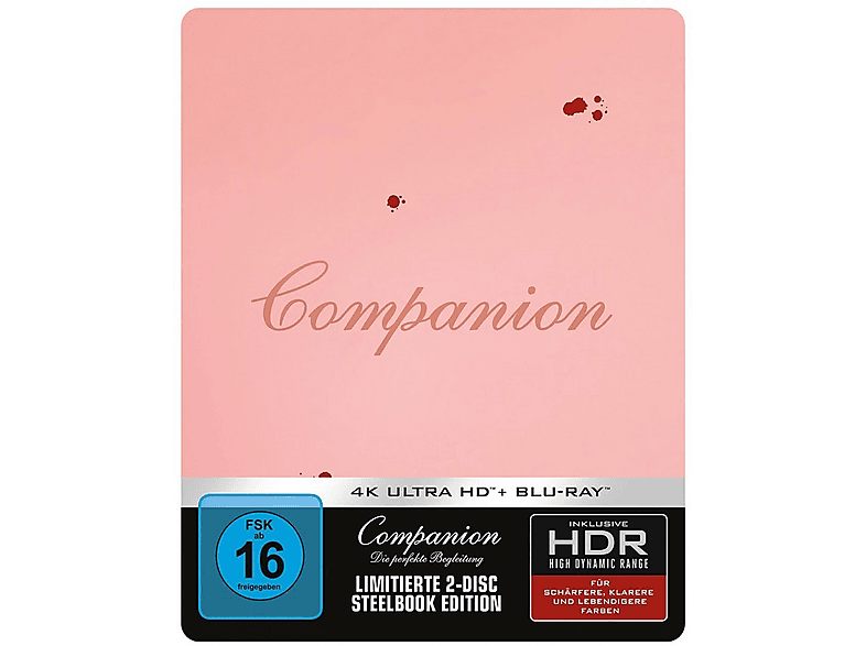 Companion | Die perfekte Begleitung Limited Steelbook [4K Ultra HD Blu ...