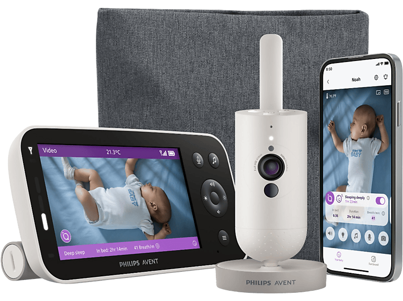 PHILIPS SCD971/26 Premium Connected Baby Monitor | MediaMarkt
