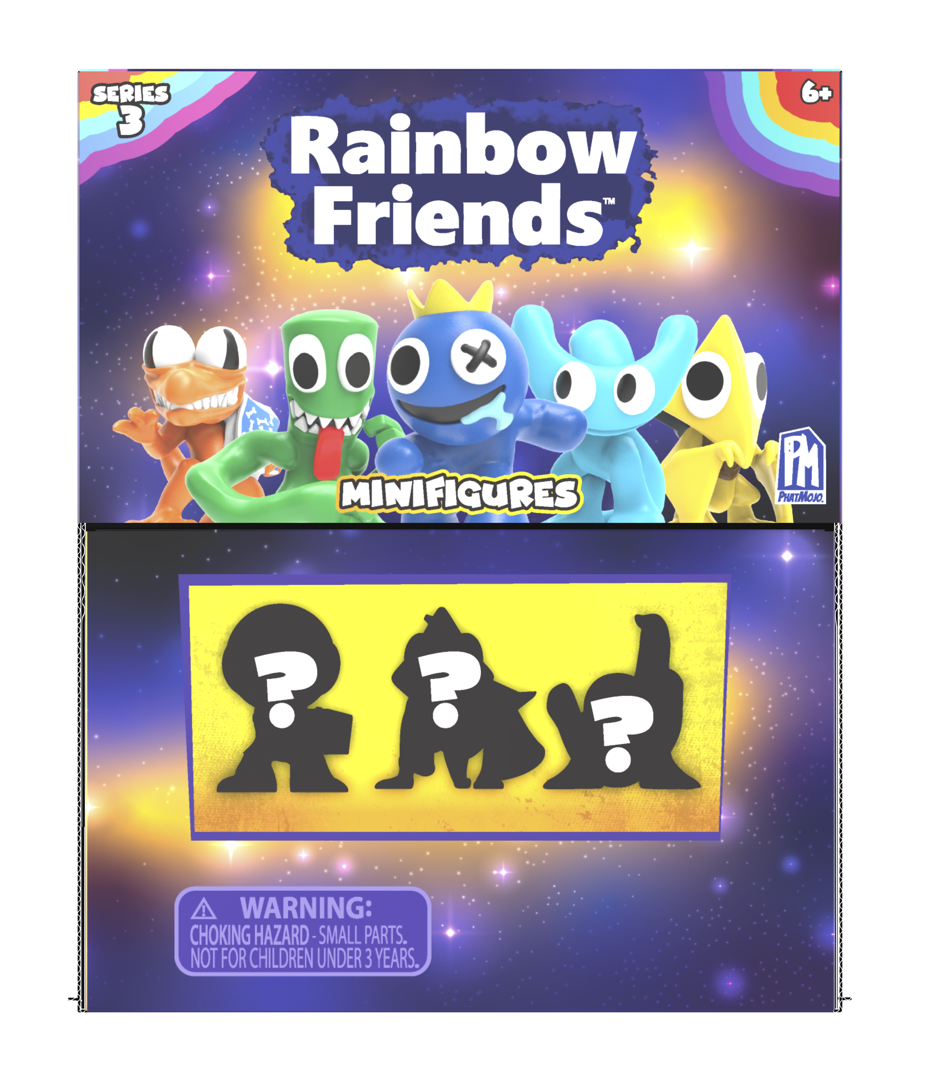 PHATMOJO Roblox | Rainbow Friends Minifiguren Serie 3 Vinyl Figur ...