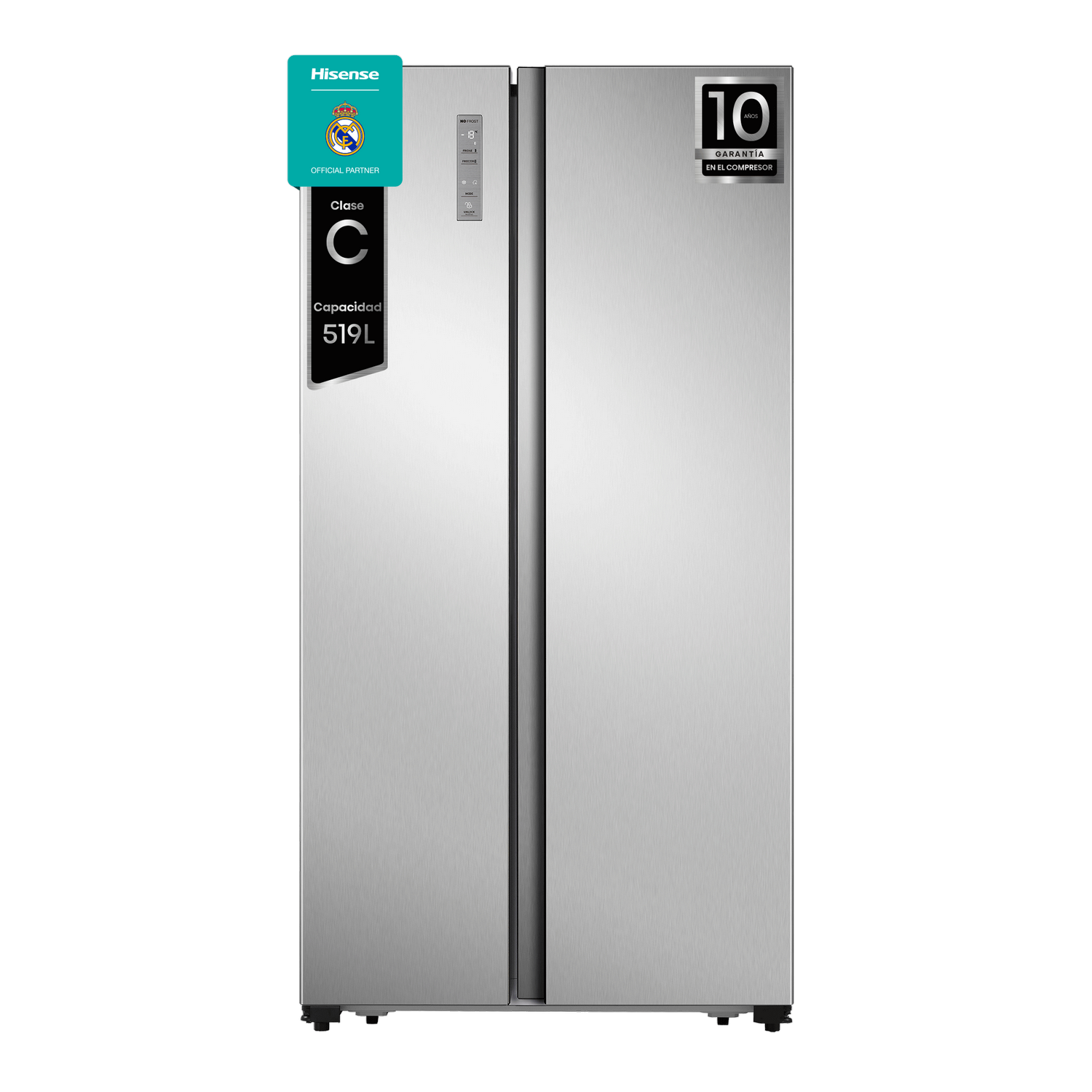 Frigorífico americano | Hisense RS677N4ACC, No Frost, 178,6 cm, 519 l ...