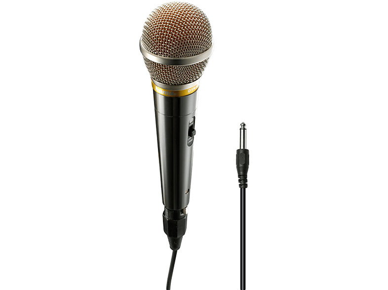 HAMA Vocal Pro dinamikus karaoke mikrofon, 6,35mm, 3 méteres kábellel ...