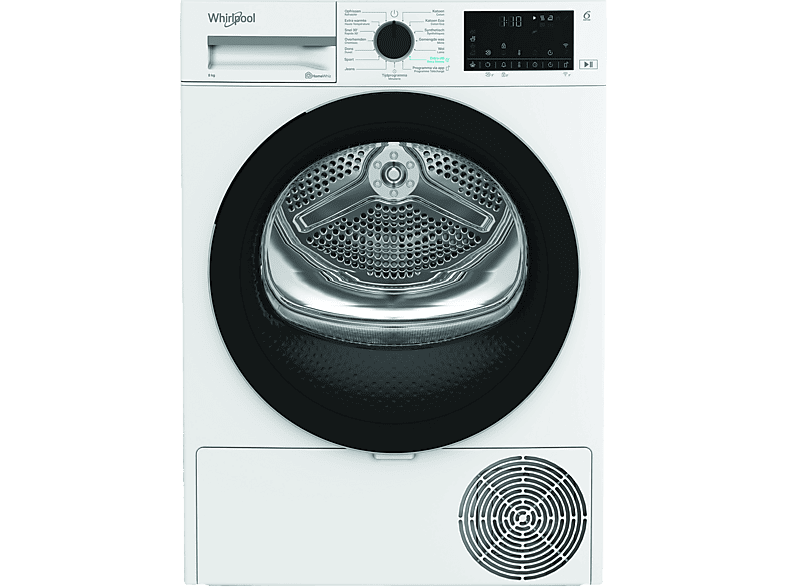WHIRLPOOL C WD 84M WBS BE | Warmtepompdroger - 8 kg - 63 dB ...