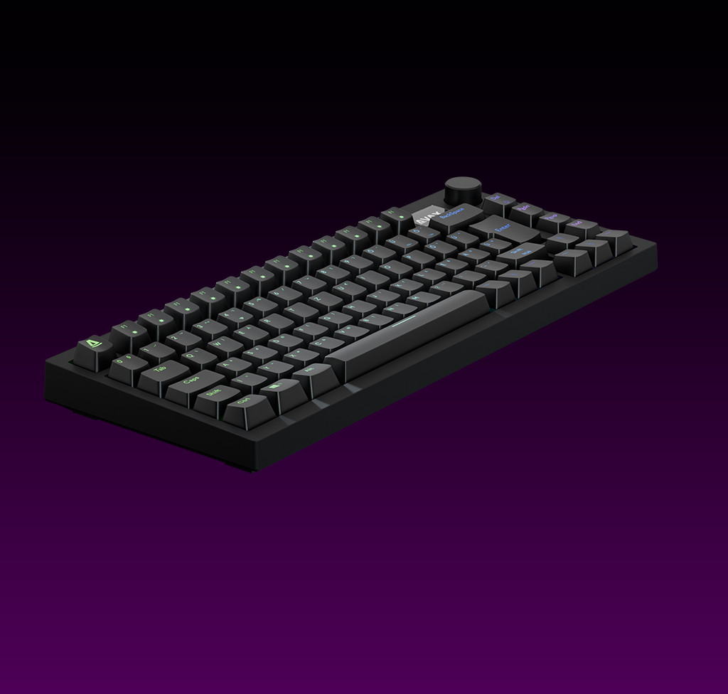 AVAX GM02 PRO 75% vezeték nélküli mechanikus billentyűzet, Gateron ...
