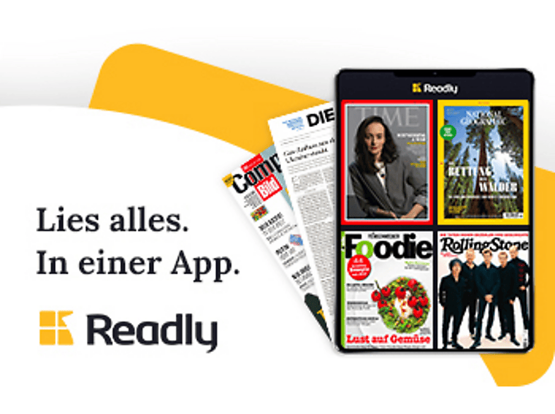 Readly 12 Monate Gutschein (Wert: 179,88 €) Digital kaufen | SATURN