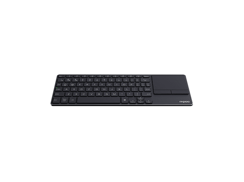 RAPOO E2810M Kabellose Tastatur mit Touchpad, Grau | MediaMarkt