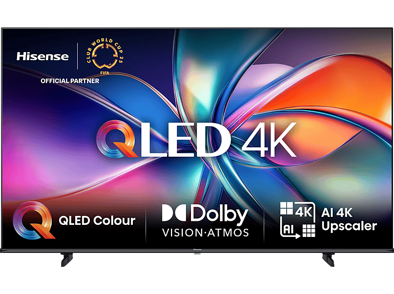 HISENSE 75E7Q 4K UHD Smart QLED TV, fekete, 189 cm | MediaMarkt