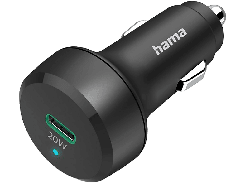 Hama Autós Töltő Usb Type C Pd 20w Fekete 201637 Mediamarkt