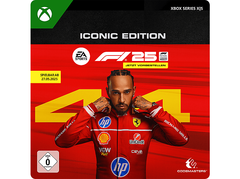 F1 25: Iconic Edition (Time-Limited) | PRE-PURCHASE - [Xbox Series X|S ...