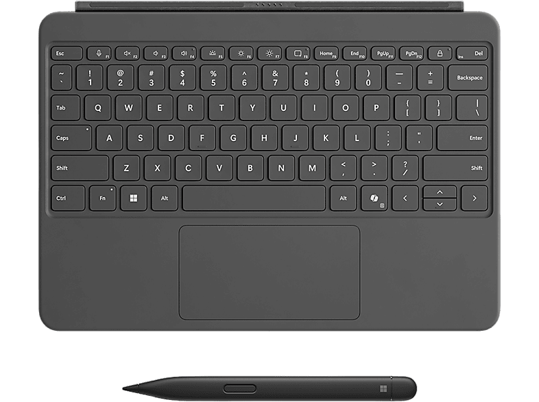 MICROSOFT Surface Pro 12" Keyboard mit Slim Pen, Anthrazit | MediaMarkt