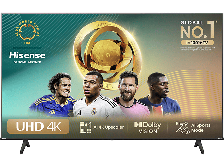 HISENSE 75A6N 4K UHD Smart LED TV, fekete, 189 cm | MediaMarkt