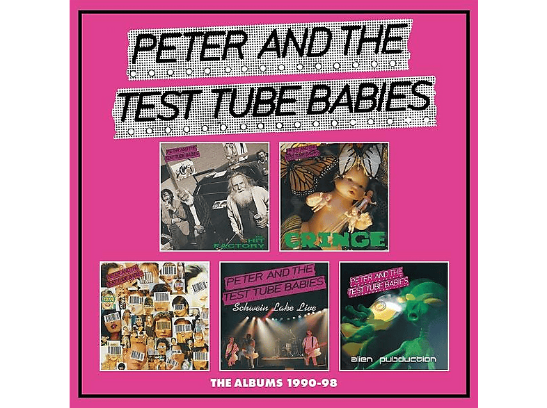 Peter & The Test Tube Babies | The Albums 1990-98 5CD Clamshell Box 3CD ...