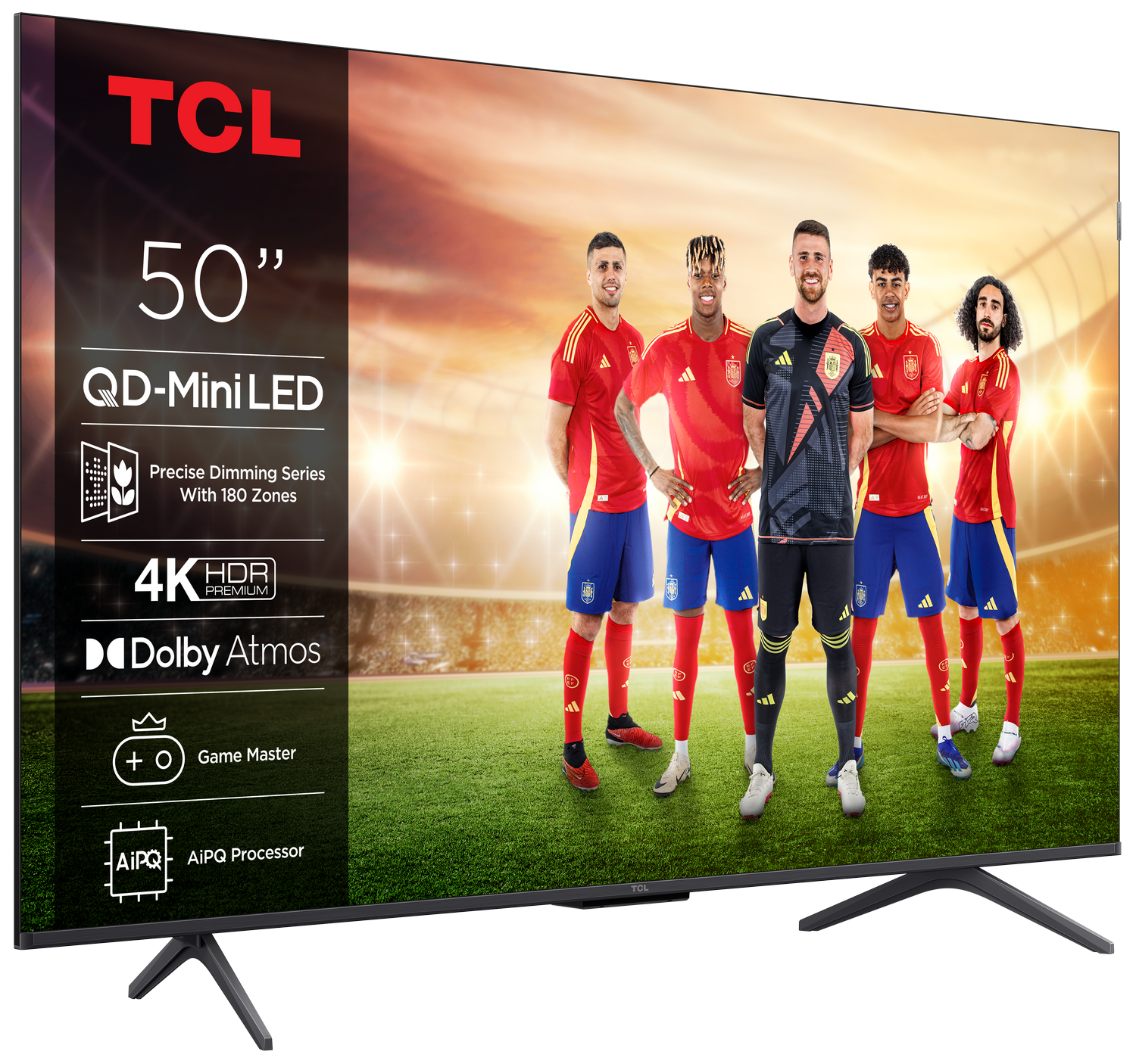 TV Mini LED 50" | TCL 50C6KS, UHD 4K, AiPQ Pro Processor, Smart TV, DVB ...