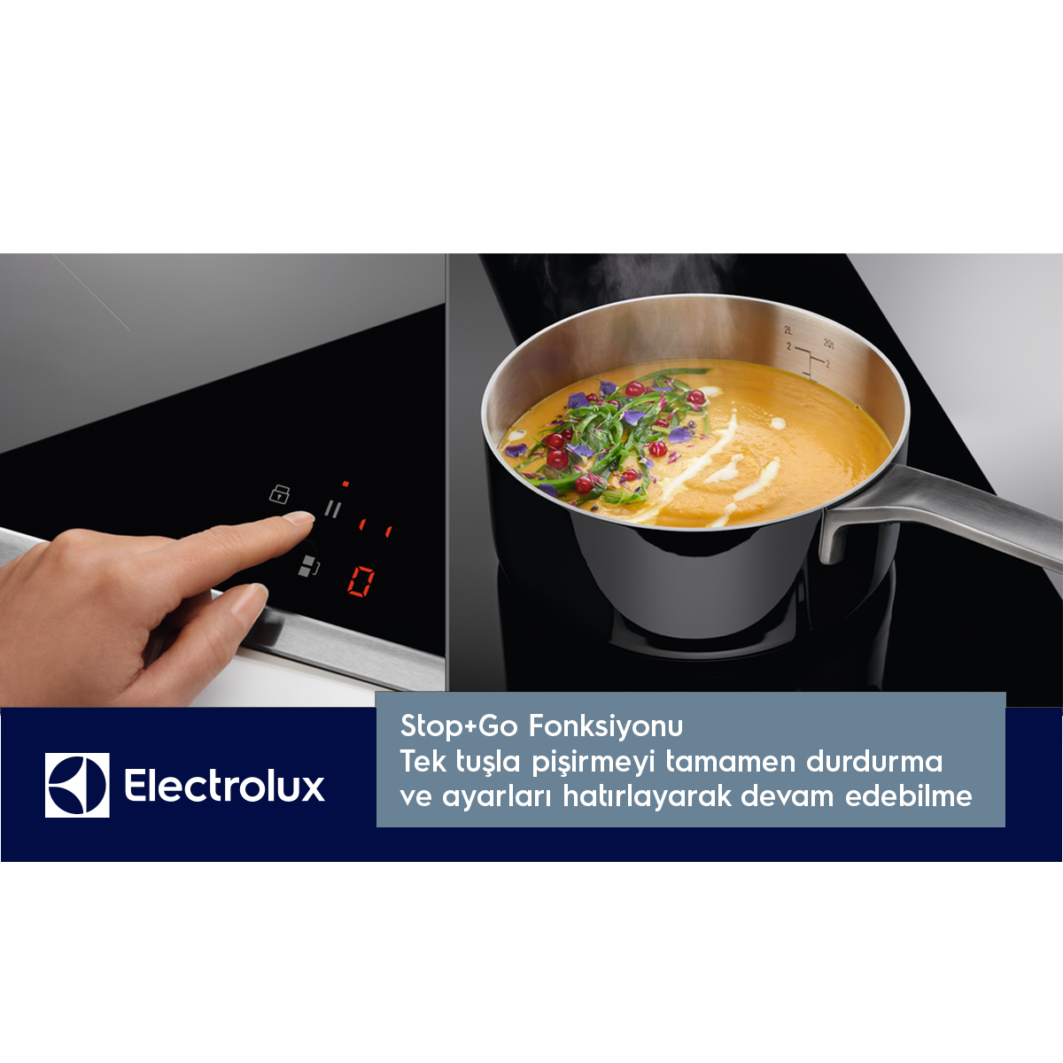 ELECTROLUX EHF6343FOK 60 Cm Vitroseramik Radyan Elektrikli Ankastre ...