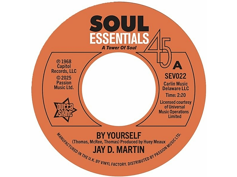 Martin,Jay D./Williams,Sam | By Yourself / Love Slipped Through My ...