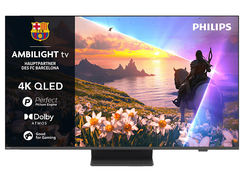PHILIPS 65PUS8600 QLED Ambilight TV (Flat, 65 Zoll / 164 cm, UHD 4K ...