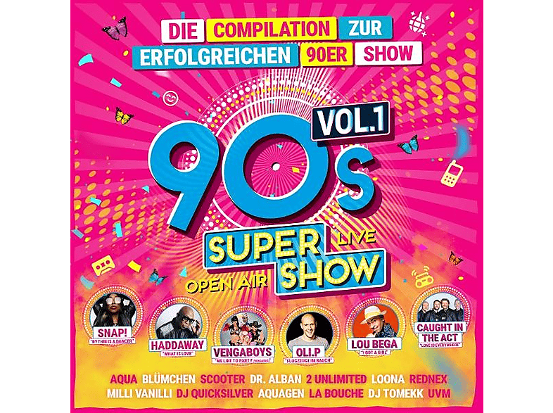 DIVERSE INTERPRETEN | DIVERSE INTERPRETEN - 90S SUPER SHOW 1 - (CD ...