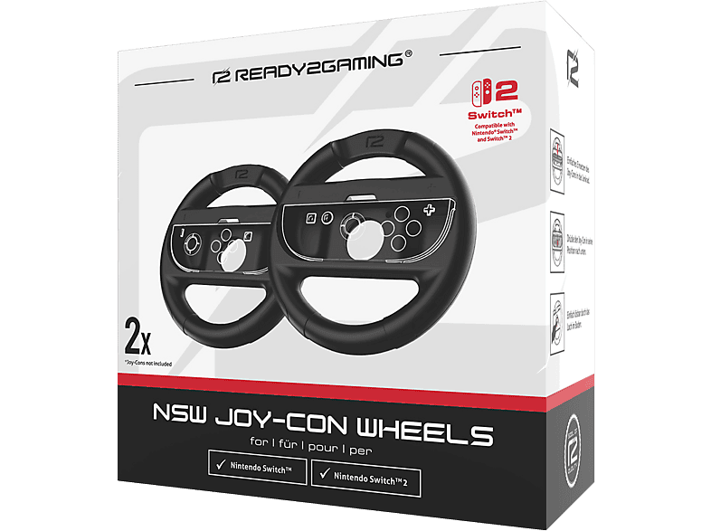 READY2GAMING Joy-Con Wheels (2 Stk.) für Nintendo Switch 2 Joy-Con ...