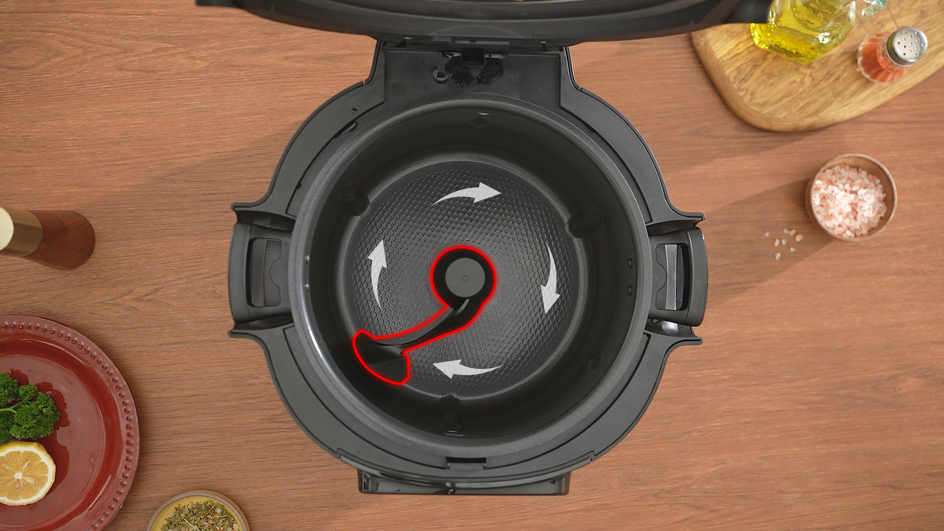 Multicooker TEFAL Airfryer Multicook Actifry MY741CF0 z mieszadłem i ...