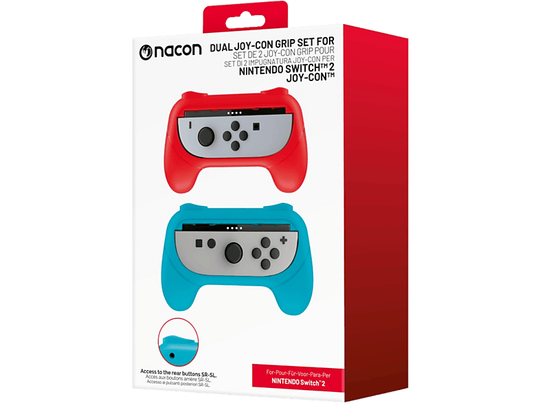 NACON Nintendo Switch 2 Joy-Con Dual Grip Set Joy-Con-Griffe | MediaMarkt