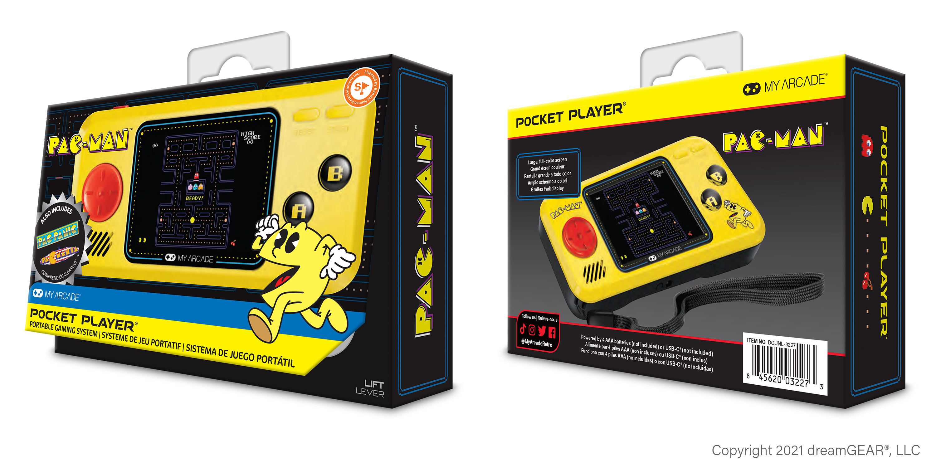 MYARCADE Pocket Player Pac-Man Portable 3 Oyun Fiyat & Özellik | MediaMarkt
