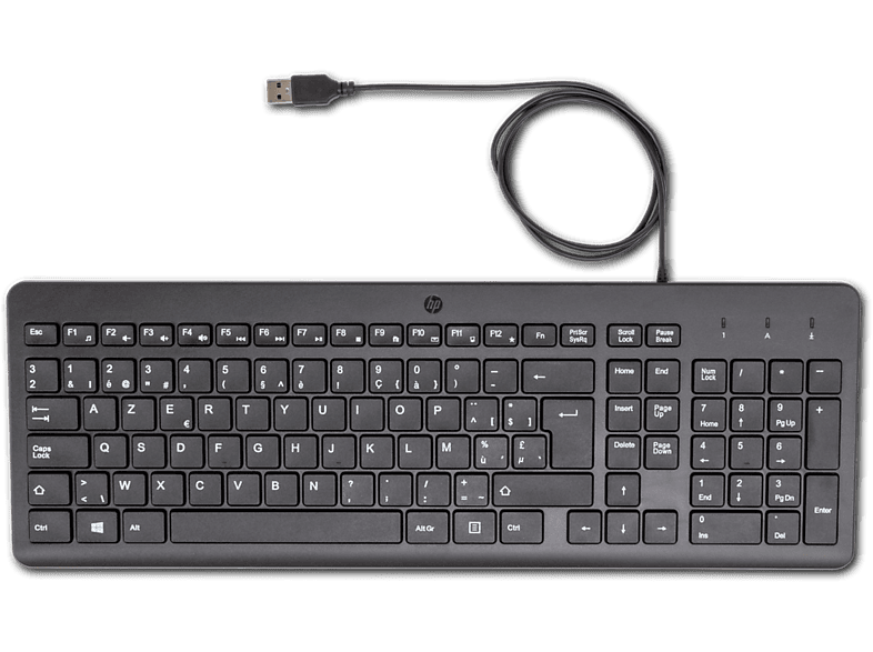 HP Toetsenbord HP 150 AZERTY Zwart (664R5AA#AC0) | MediaMarkt