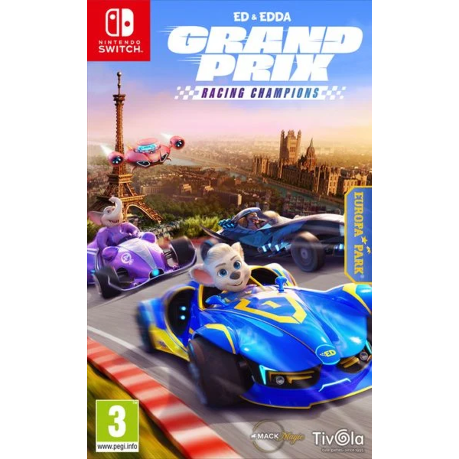Ed & Edda: Grand Prix | Racing Champions - Switch Jeux Nintendo Switch
