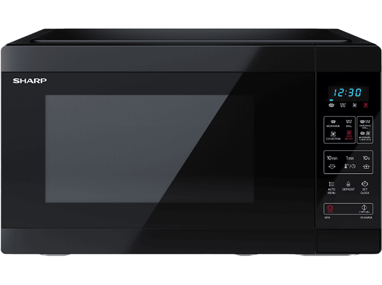 SHARP YCMA262AEB | 900 W - Inhoud 26 l Combimagnetron | MediaMarkt