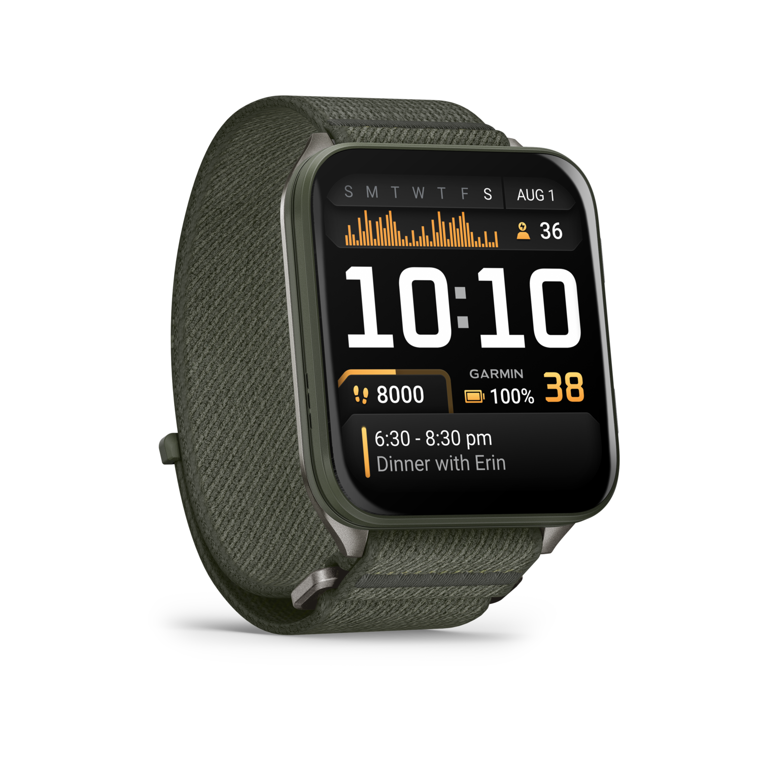 GARMIN Venu X1 Saffierglas Smartwatch Titanium Groen | MediaMarkt