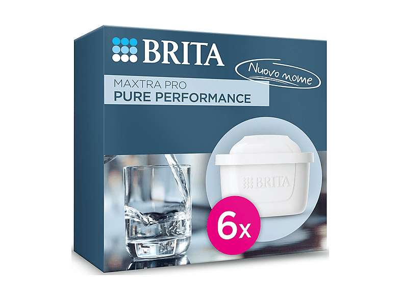 FILTRO PER CARAFFE BRITA MX PRO ALL-IN-1 Pack 6 | MediaWorld.it
