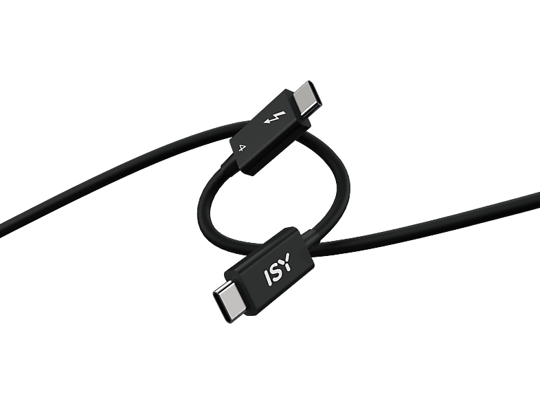 ISY IUC-1030 Thunderbolt 4 USB-C Kabel, Schwarz | MediaMarkt