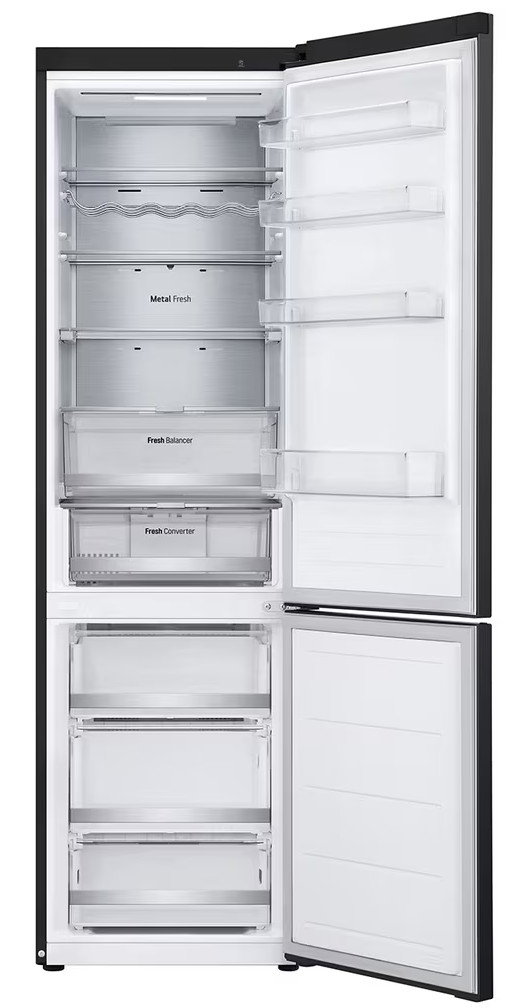 Chłodziarko-zamrażarka LG GBV7270CEV Grafitowa stal | MediaMarkt