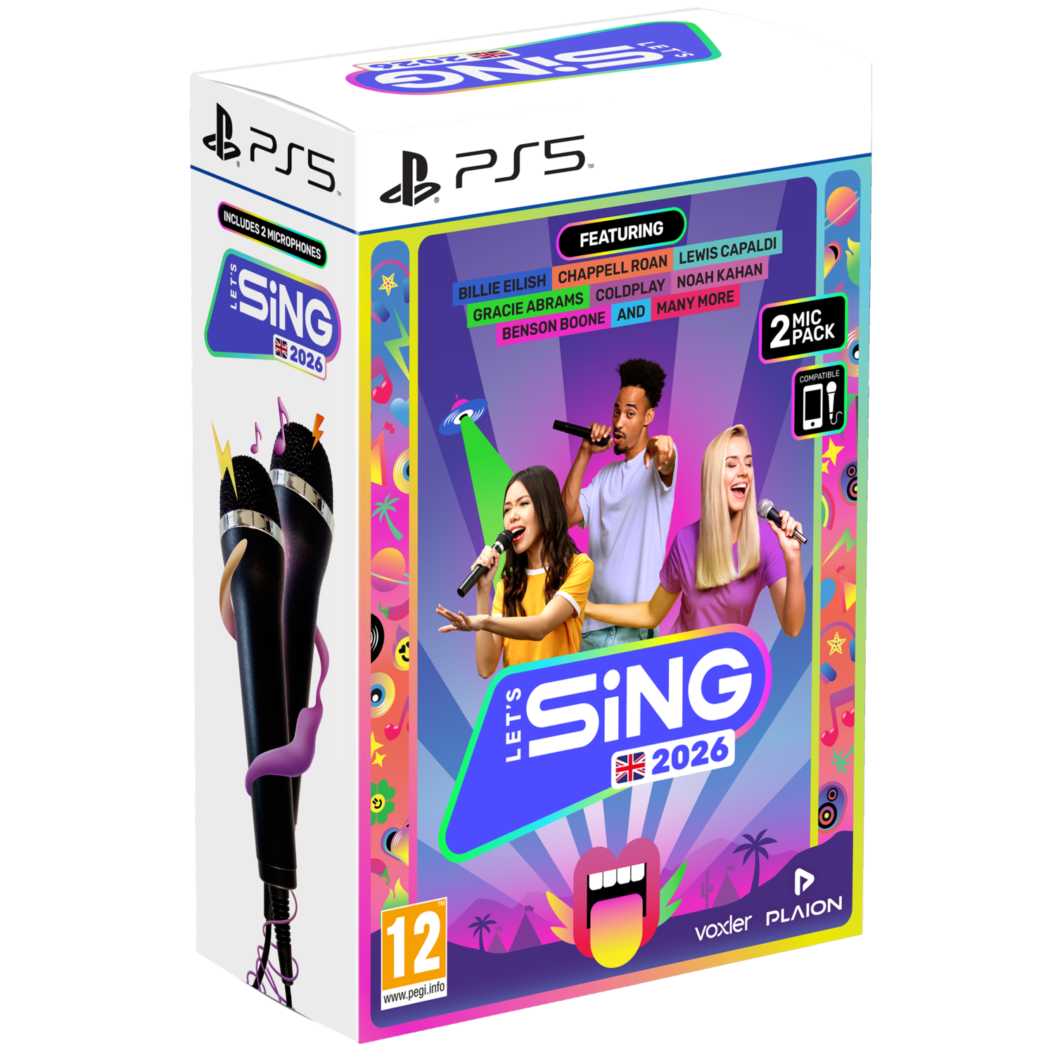 Let's Sing 2026: 2-Mic Pack UK | PS5 | MediaMarkt