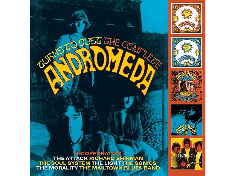 Andromeda | Andromeda - Turns to Dust - The Complete Andromeda 5CD ...