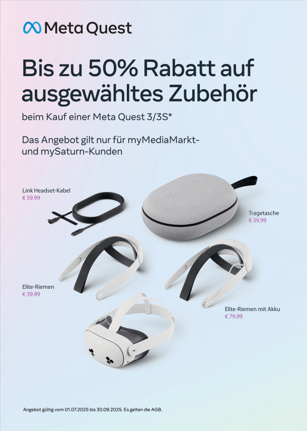 META Quest 3S 128 GB – All-in-One-Headset VR-Brille VR-Brillen | MediaMarkt