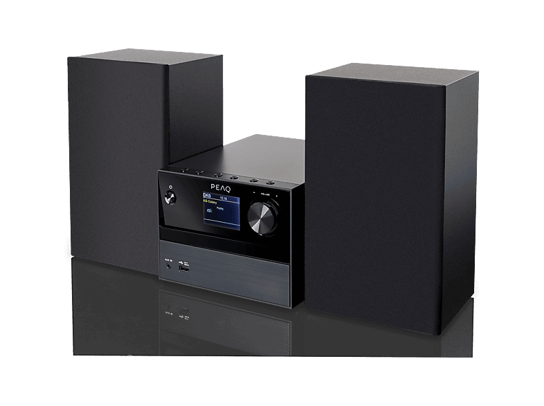 PEAQ PMS 320-1 Micro Hi-Fi System (Schwarz) | MediaMarkt