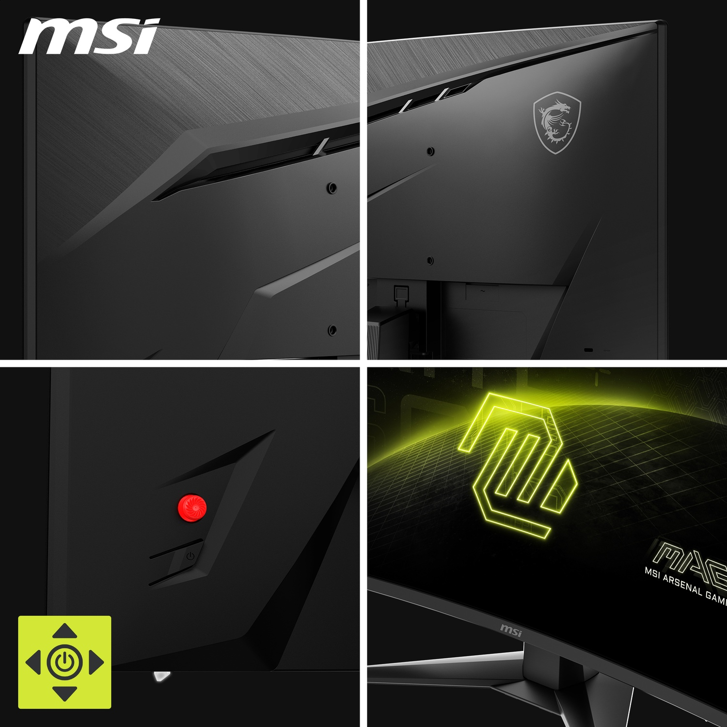 MSI MAG 242C | 23.6 inch | Full HD - VA (Vertical Alignment) | MediaMarkt